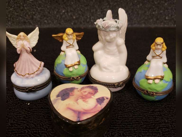 Angel trinket boxes