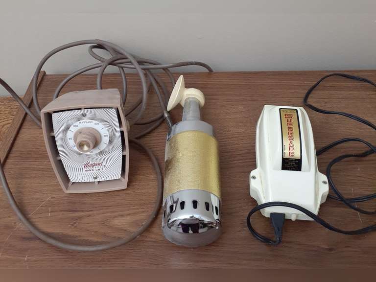 Vintage Niagara Therapy Hand Unit & Wahl Supersage Model 4400 Hand ...