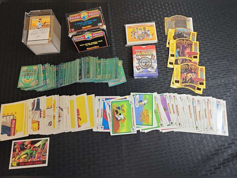 2000 Topps Turkey Red baseball cards, Decade Greats magic motion cards ...