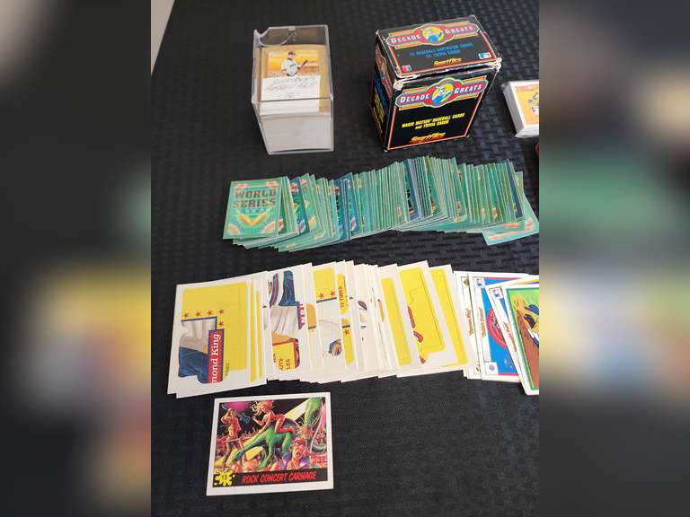 2000 Topps Turkey Red baseball cards, Decade Greats magic motion cards ...