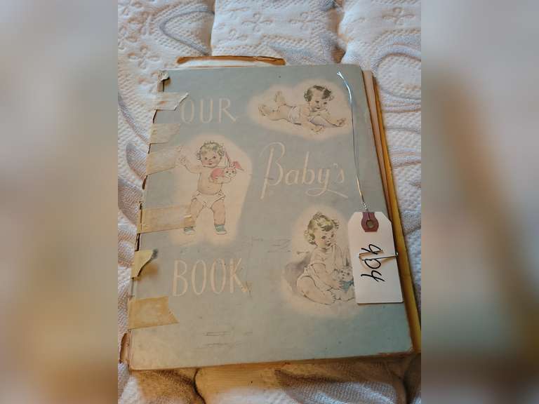 Vintage Baby Book - Northern Kentucky Auction, LLC