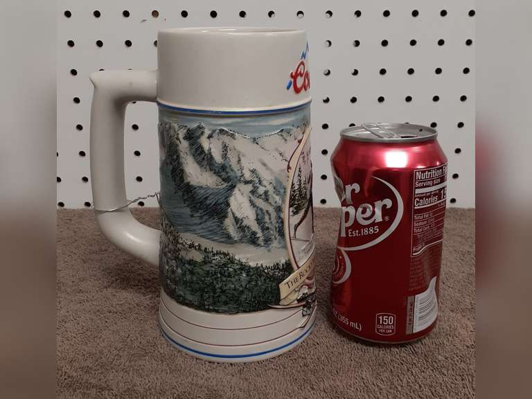 Coors Brewing Company "The Rocky Mountain Legend Series" 1991 Beer Stein