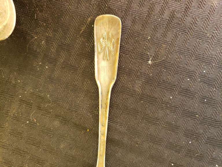 1970s International Silver 13 colonies Bicentennial spoon collection ...