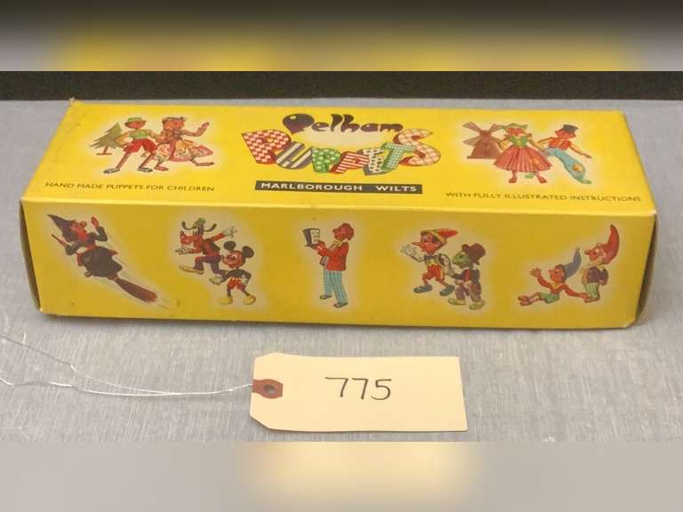 Pelham handmade puppet.