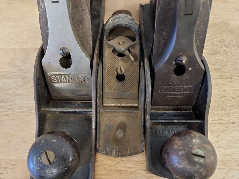 Vintage Stanley & Sargent wood planes
