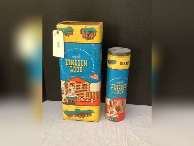 Lincoln Logs in original packaging