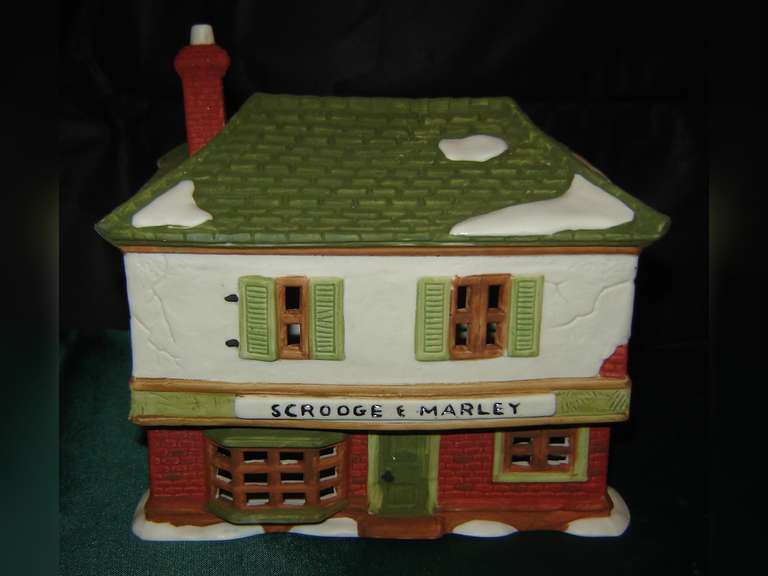 Dickens Village series, Scrooge and Marley Counting House.