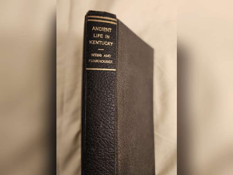 Ancient Life in Kentucky Book-1972. - Northern Kentucky Auction, LLC