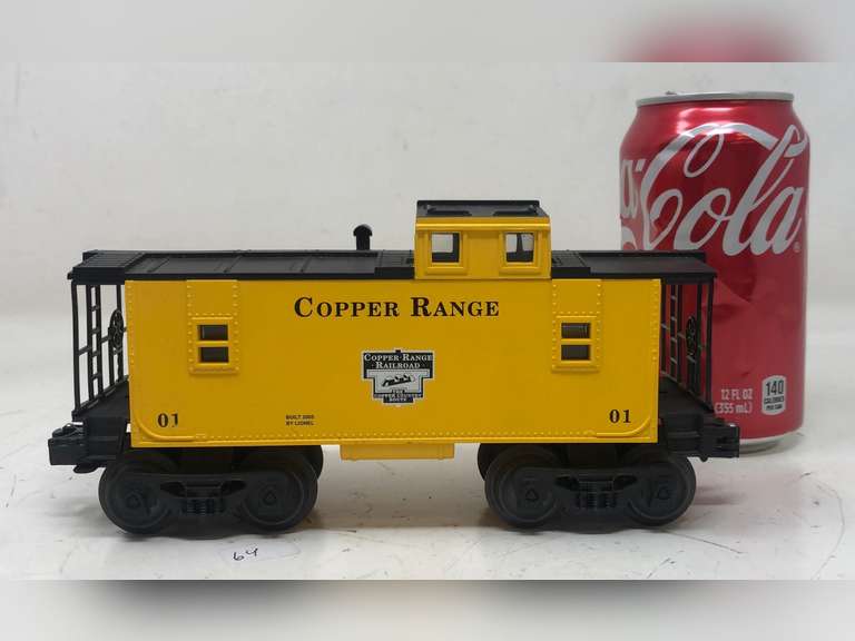 Lionel Copper Range Caboose - Operating Coupler Trucks, Interior ...