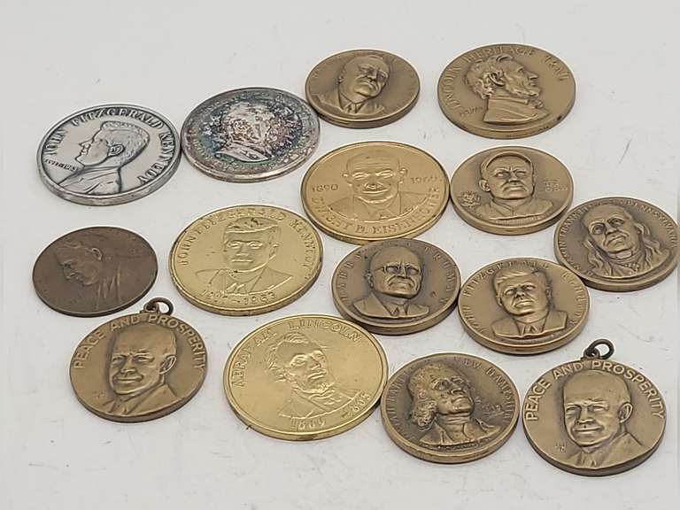 Presidential Portrait Medals Celebrating U.S. Presidents (Bronze ...