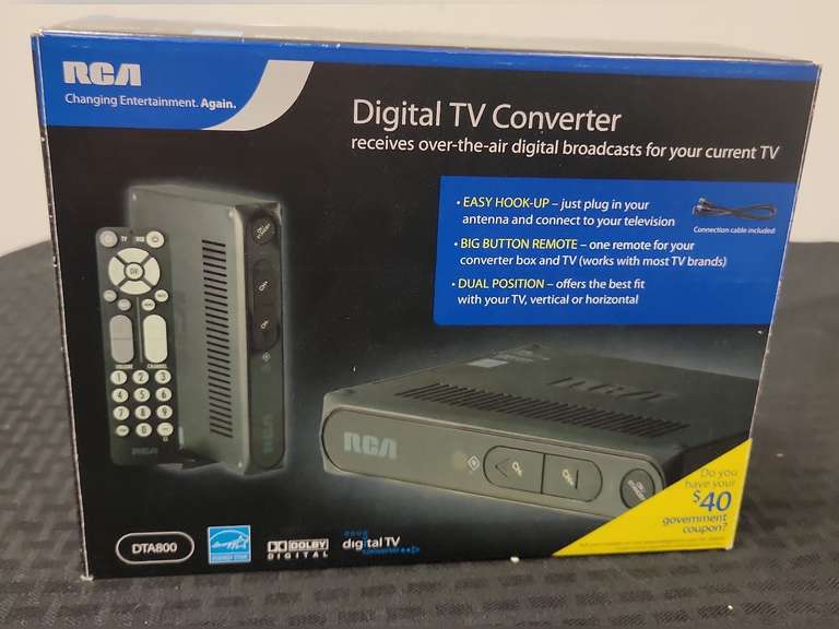 RCA Digital TV Converter - Appears New in Box - Northern Kentucky ...