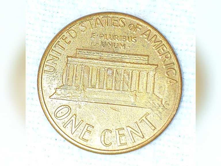 1974 Penny Counter Stamp with Kennedy's Head novelty