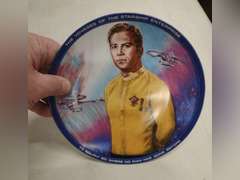 Star Trek-Hand Numbered Documented Collector Plate-Captain Kirk ...