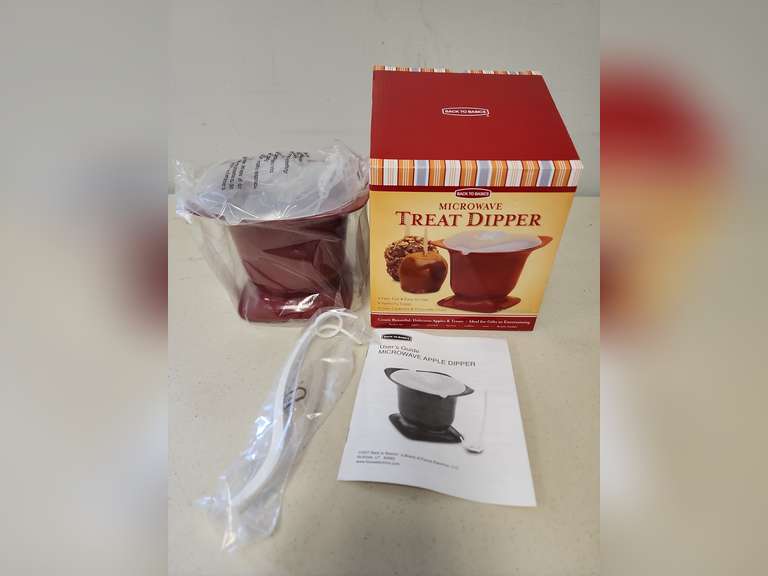 Back to Basics microwave treat dipper - appears to be new in box