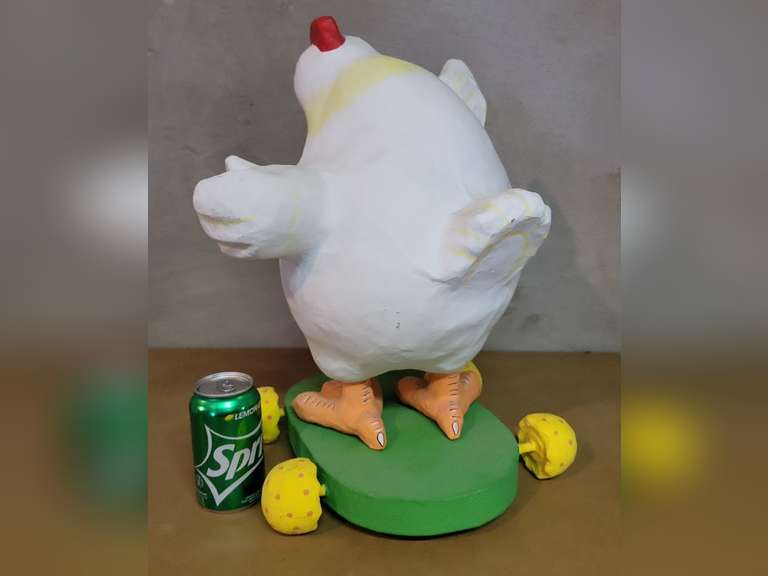 Paper Mache Chicken (B)