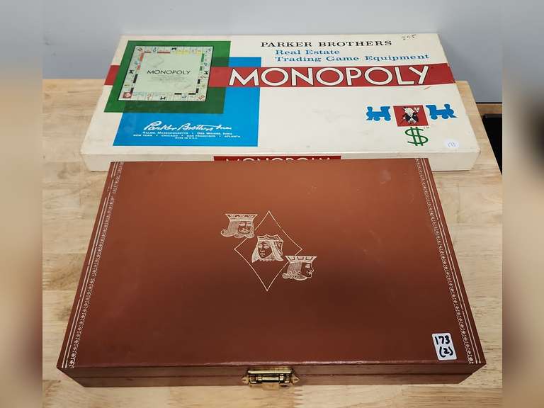 Monopoly and box of assorted games - Northern Kentucky Auction, LLC
