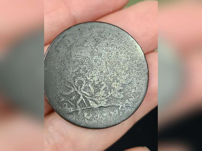 1799 American Large Cent Legible Date - Bust Outline & Some Details ...