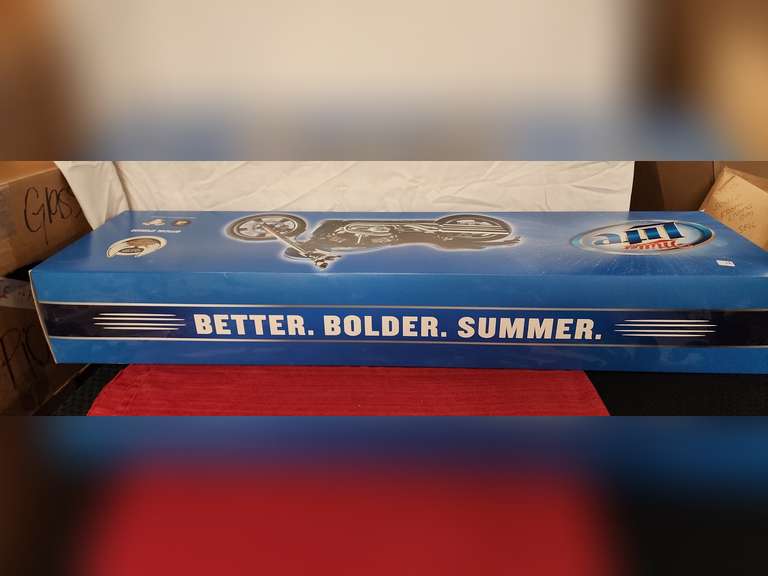 105 Years Harley Davidson, Miller Lite box - Northern Kentucky Auction, LLC