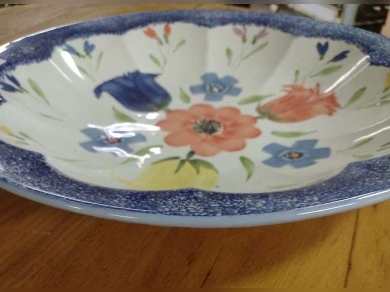 Sole Di Toscana, made in Italy bowl, approximately 18 1/2" across.