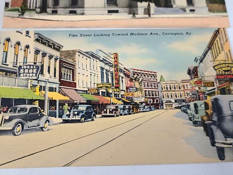 (4) Covington - Newport, KY - Postcards - Tough Lovell & Buffington ...