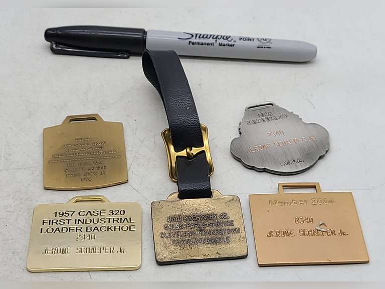 Caterpillar Ohio Advertising Watch FOB & (4) Other 1990s - 2000s Heavy ...