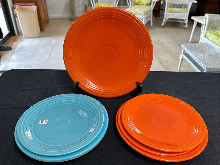 Assortment of Fiesta Plates