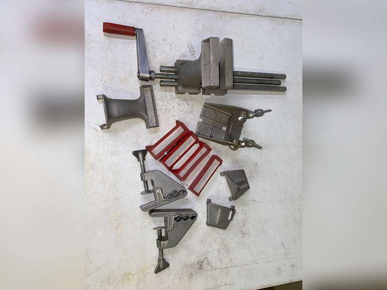 Workshop clamps, and vise - Northern Kentucky Auction, LLC
