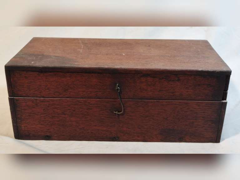 Early wood box possibly late 1800s
