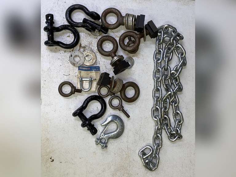 Chain, eye hooks, clevis - Northern Kentucky Auction, LLC