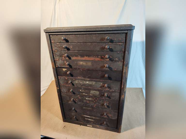 Watchmakers cabinet manufactured by The General Fireproofing Co ...