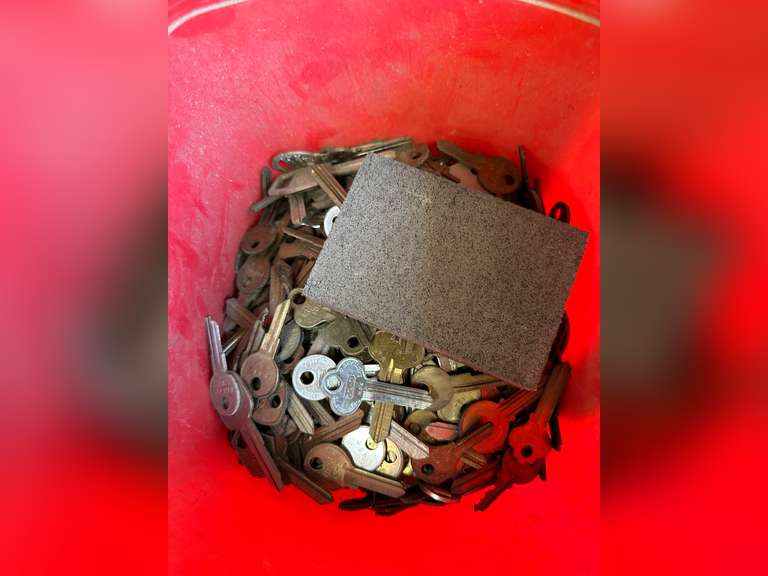 Bucket of keys - Northern Kentucky Auction, LLC