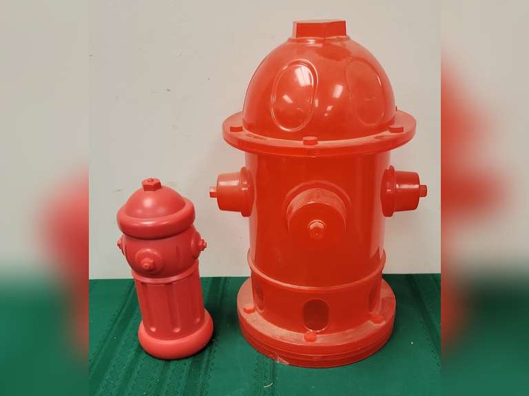 Plastic Fire Hydrants (2)