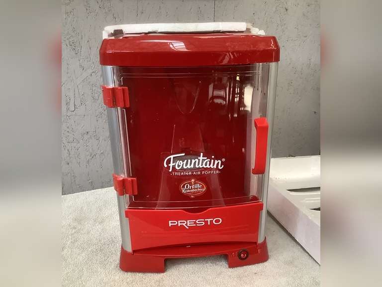 Presto Fountain Theater Popcorn popper - Northern Kentucky Auction, LLC