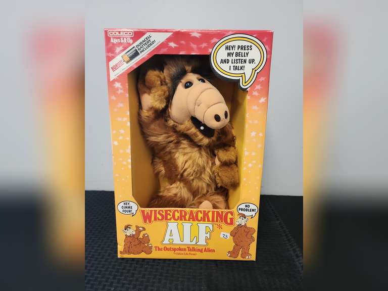 Wisecracking Alf, new in box - Northern Kentucky Auction, LLC