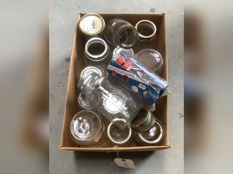 Ball jars and some jar rings