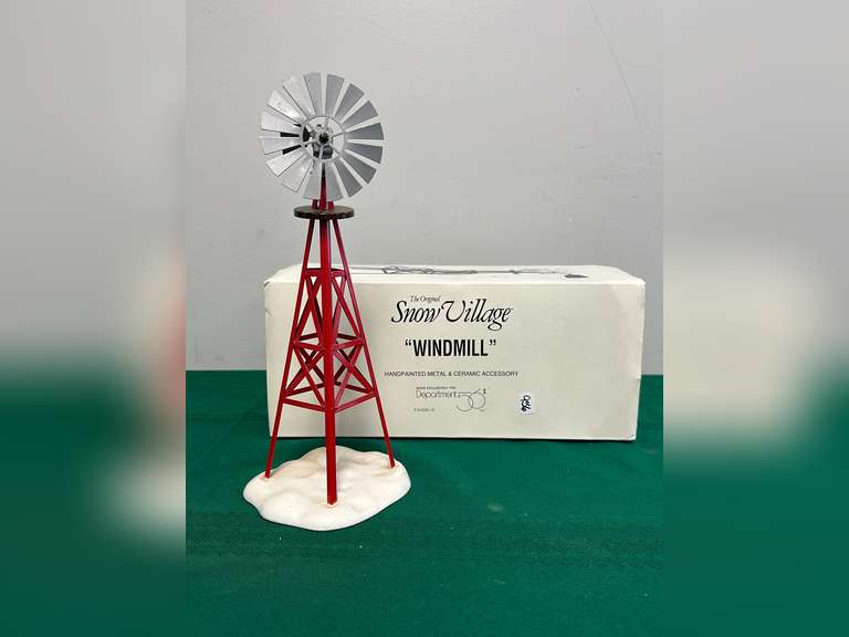 Department 56 Snow Village “Windmill” (in box) - Northern Kentucky Auction, LLC