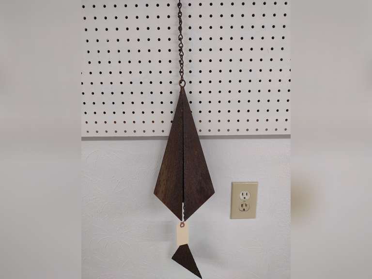 Camden reach bell triangle wind chime - Northern Kentucky Auction, LLC