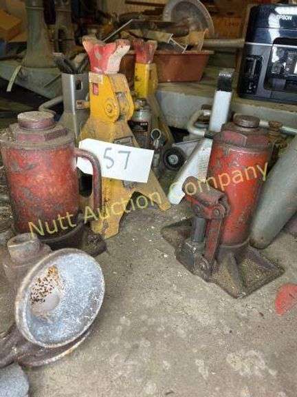 Jacks and jack stands - Nutt Auction