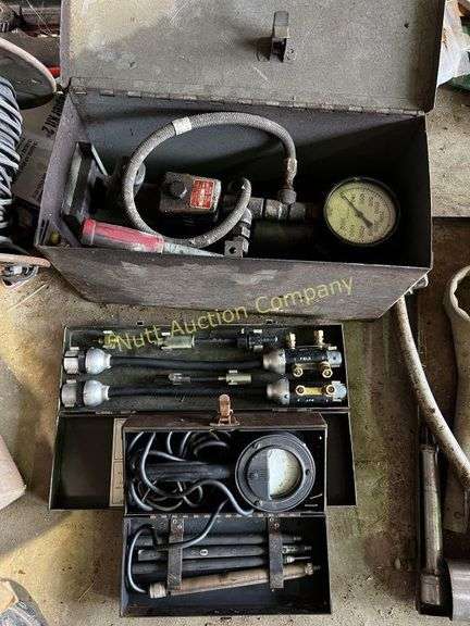 Diesel fuel injector tester & military auto diagnostic tools - Nutt Auction