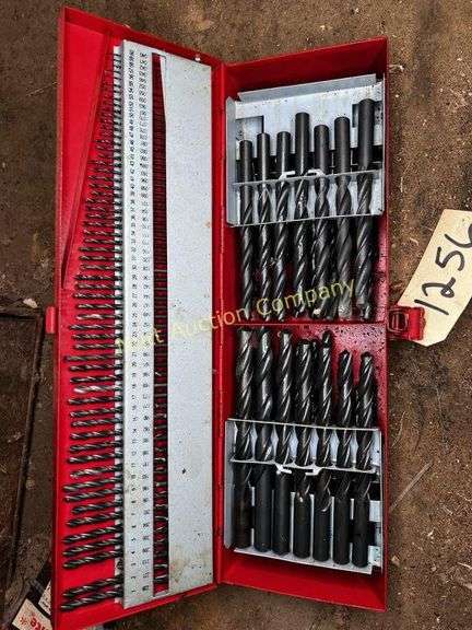 115 piece drill bit set - Nutt Auction