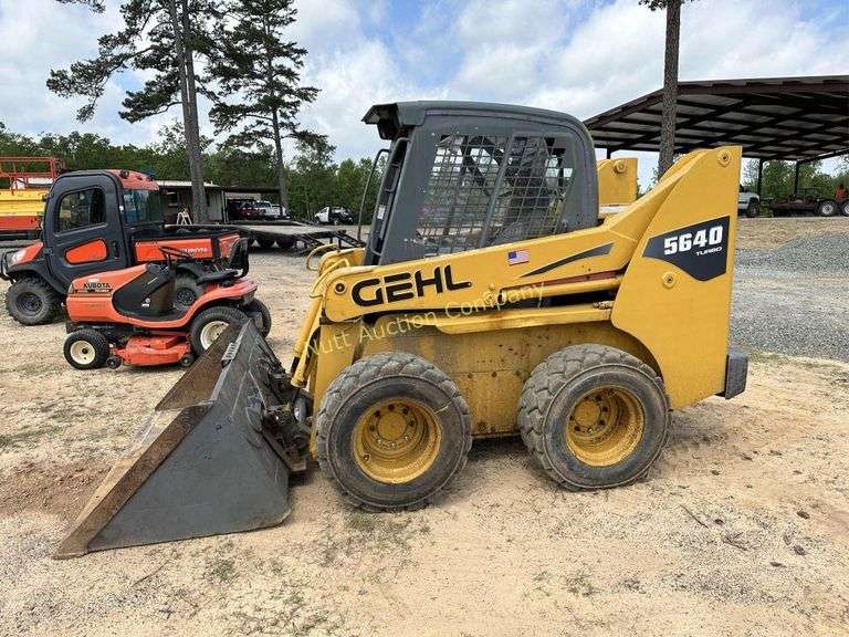 Gehl 5640 Turbo wheel skid steer - Nutt Auction