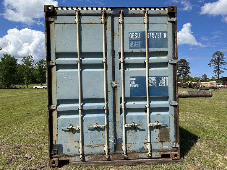 40' Shipping Container # GESU 515781 O - Nutt Auction