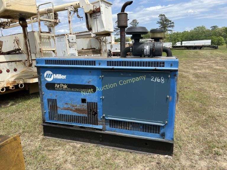 Miller Air-Pak 400Amp Welder-Runs & Welds Per Seller - Nutt Auction