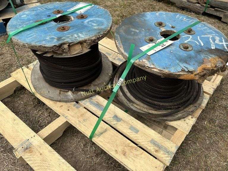 2 Spools of Cable - Nutt Auction