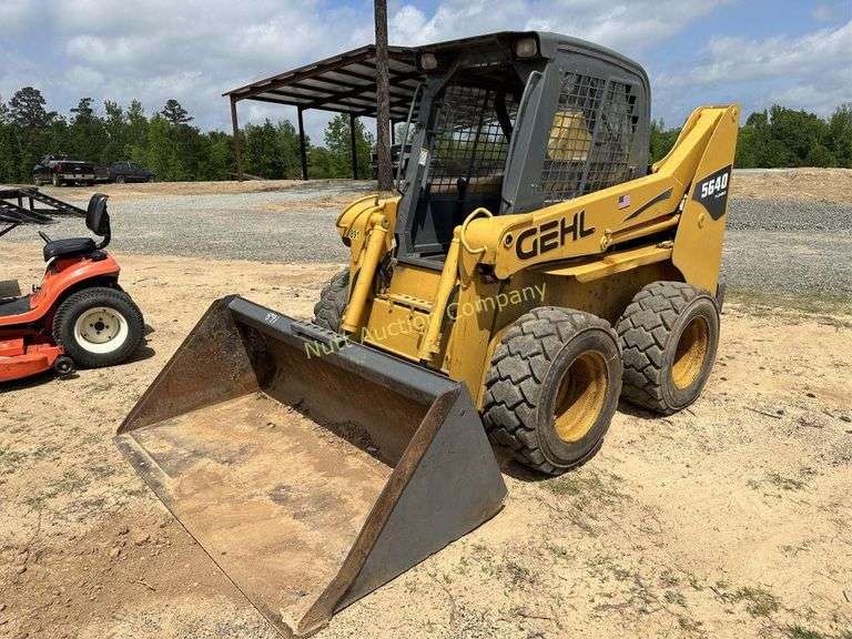 Gehl 5640 Turbo wheel skid steer - Nutt Auction