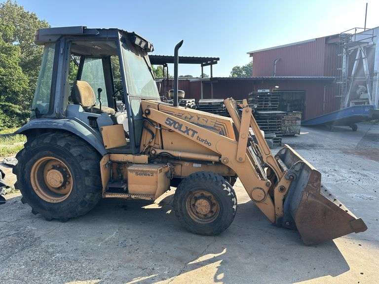 Case 570 LXT Series 2 Turbo Skip Loader Sr# JJG0262257, missing rear ...