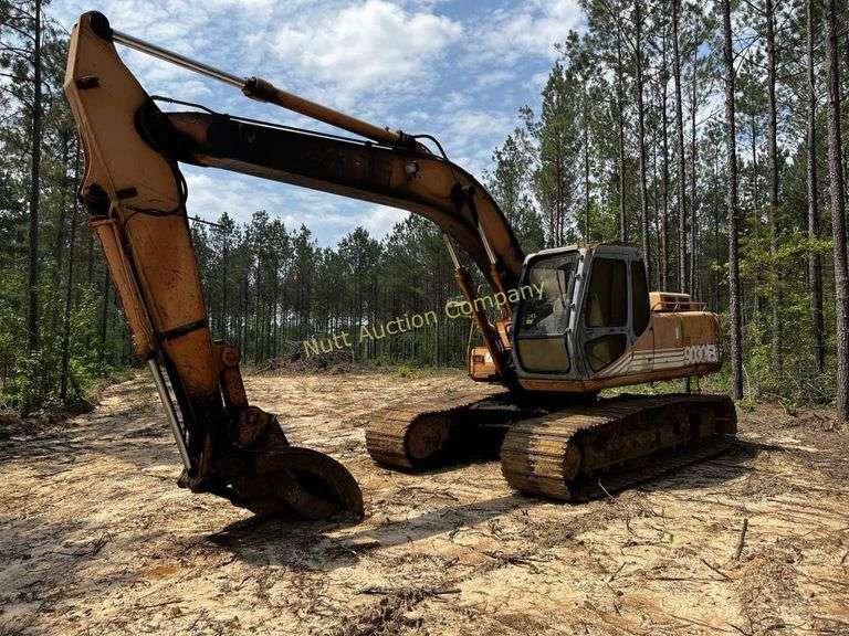 1996 Case 9030B Excavator, hydraulic grapple, Sr# DAC0301462, 11,523 ...