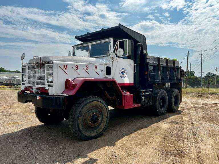 AM General Corp Military 5 ton 6x6 Truck with Dump bed, Cummins diesel ...