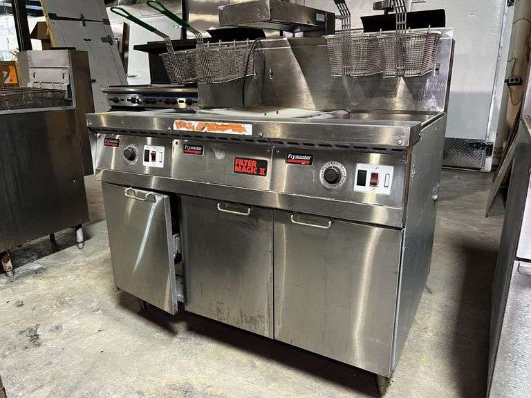 Frymaster Filter Magic II FM245ESD gas deep fryer - Nutt Auction