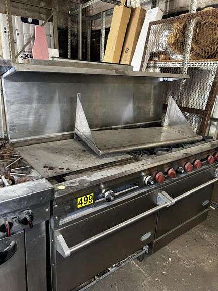 DCS Dynamic cooking system 6 burner stove, griddle & double oven, 60 ...